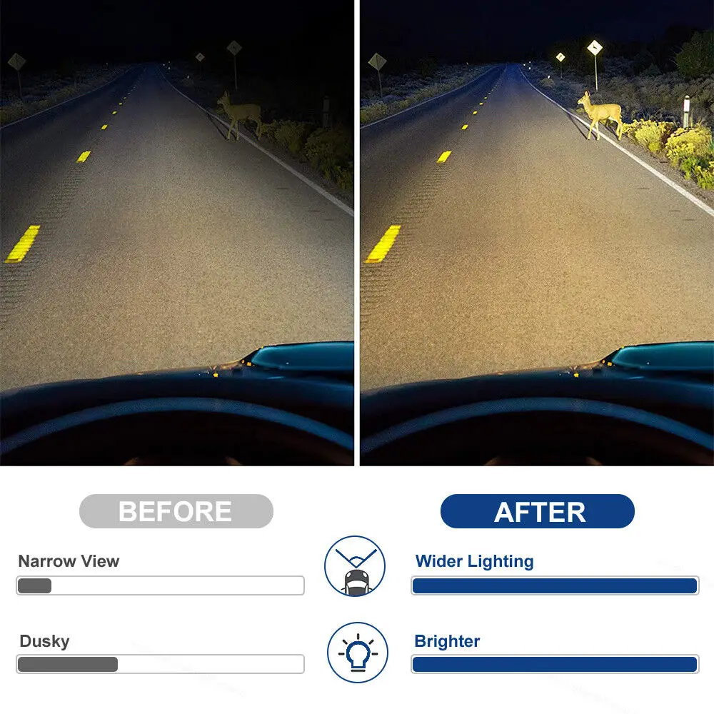 Halogen Black Headlights Headlamps Assembly Set Clear Lens For 2014 ...