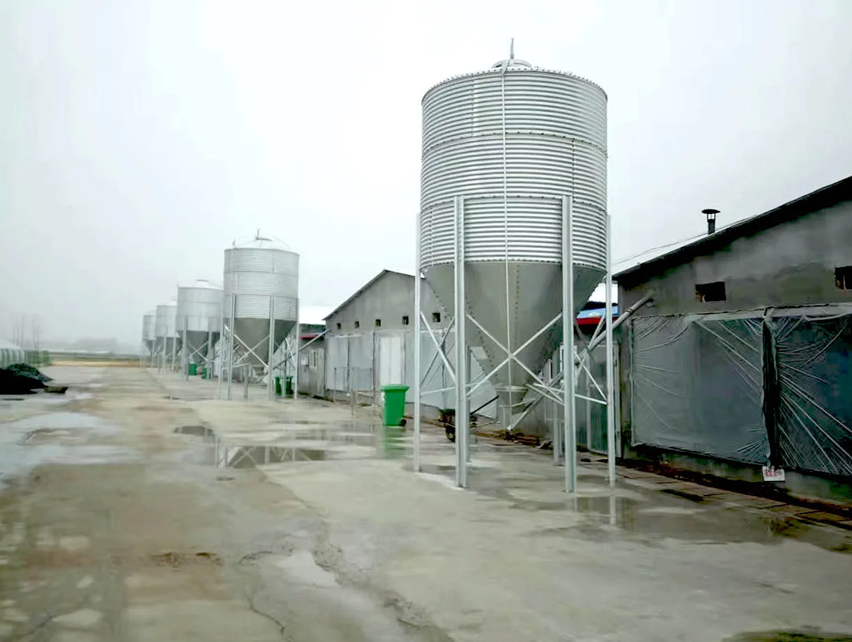 Poultry Feed Storage Silo/Silo for Grain Storage/Used Feed Bulk Bins ...
