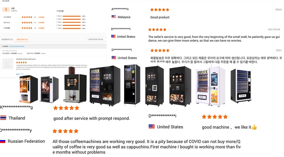 Indoor Free Standing Smart Advertising Lcd Display Vending Machine With ...