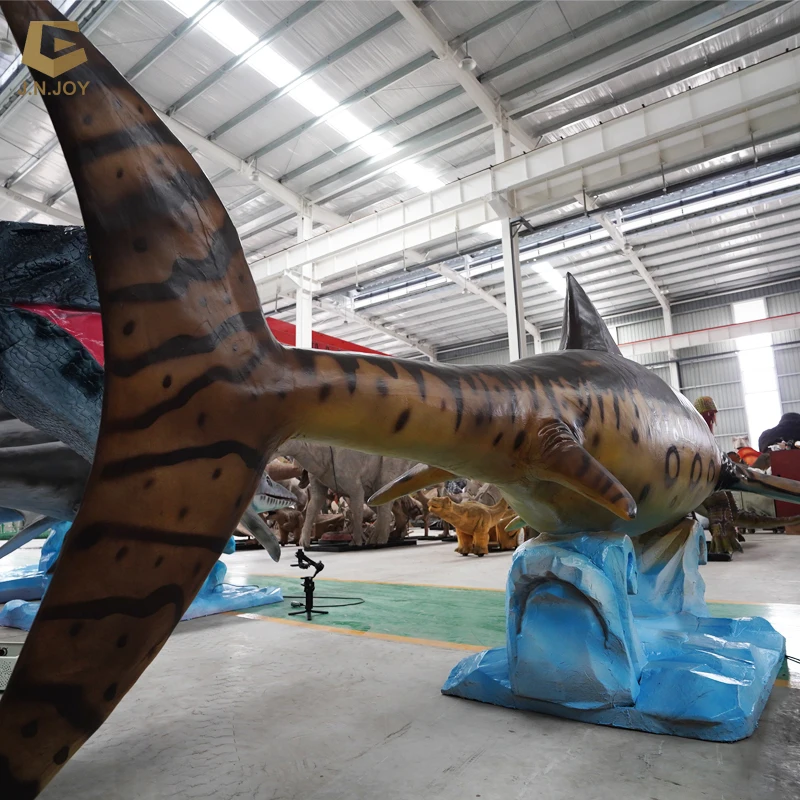 Jad-14 Realistic Robot Undersea Monsters Ophthalmosaurus Animatronic ...