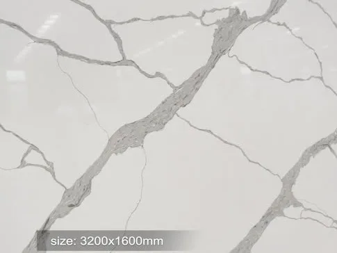 2023 Modern White Artificial Engineered Marble Acrylic Sheet Quartz ...