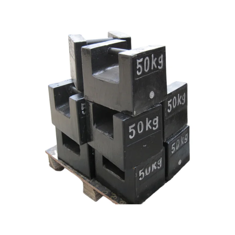 Comprehensive OIML M1 50kg Cast Iron Test Weights for Elevator ...