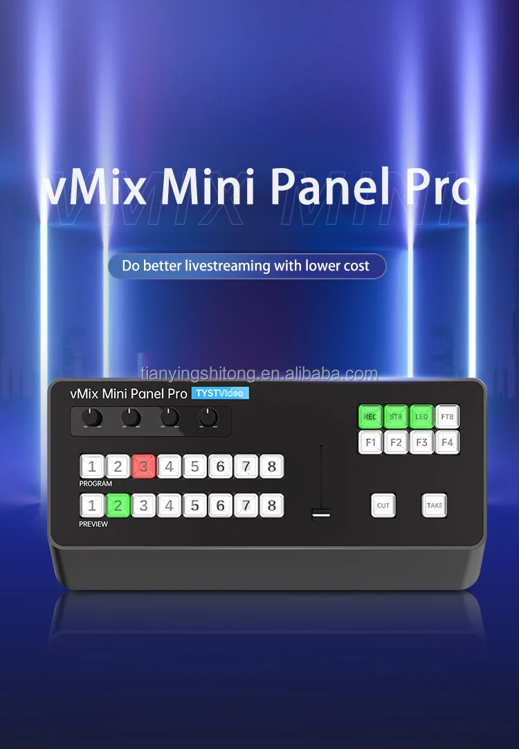 Vmix&OBS Switcher Live Streaming Broadcast MVS8 Broadcast Video ...