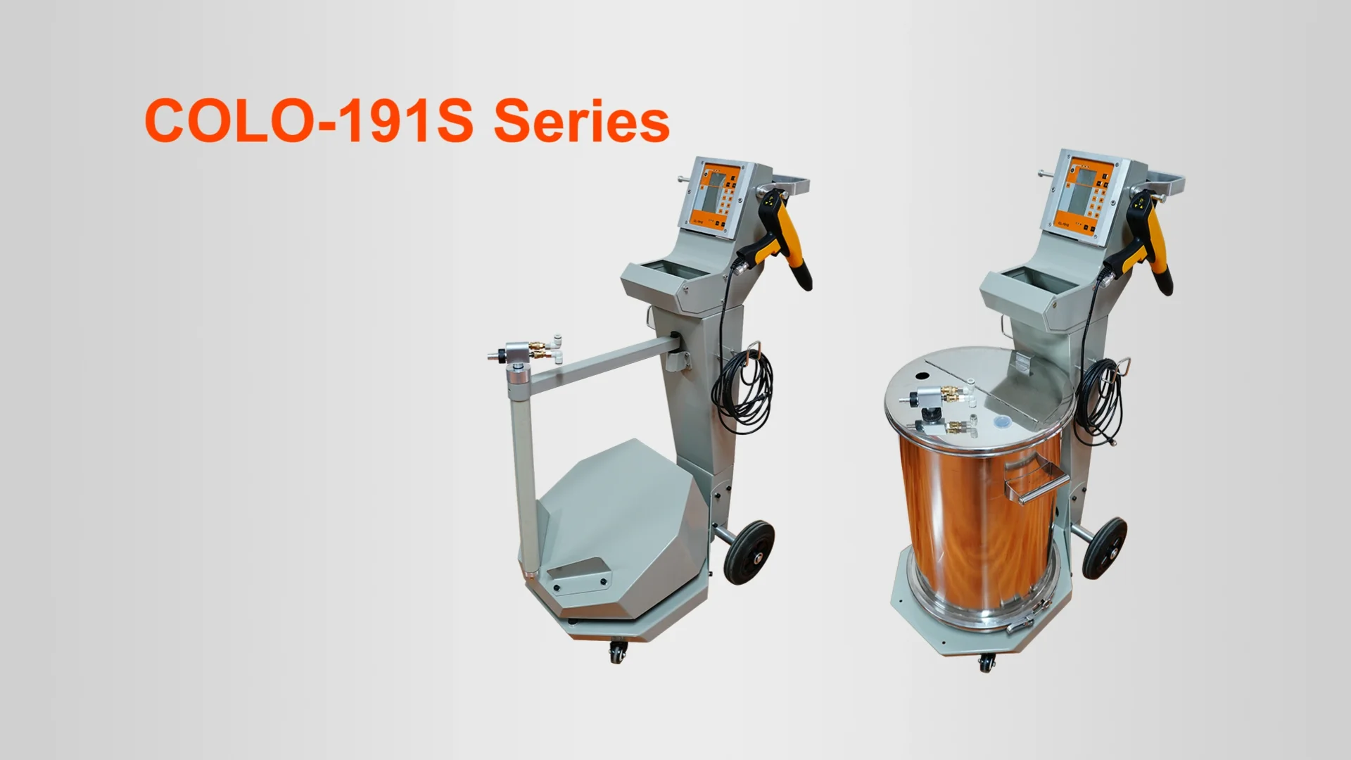 Epoxy Powder Coating Spraying Machine Electrostatic Paint Gun Equipment ...