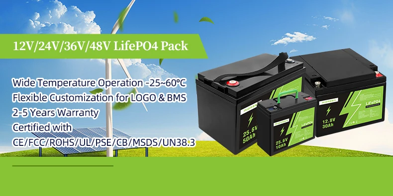 Lifepo4 12v 8ah Lithium Ion Battery Pack For Solar Power System With ...