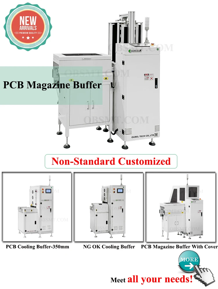 Easy to Operate PCB Magazine Loader PCB Transport Conveyor PCB Vertical ...