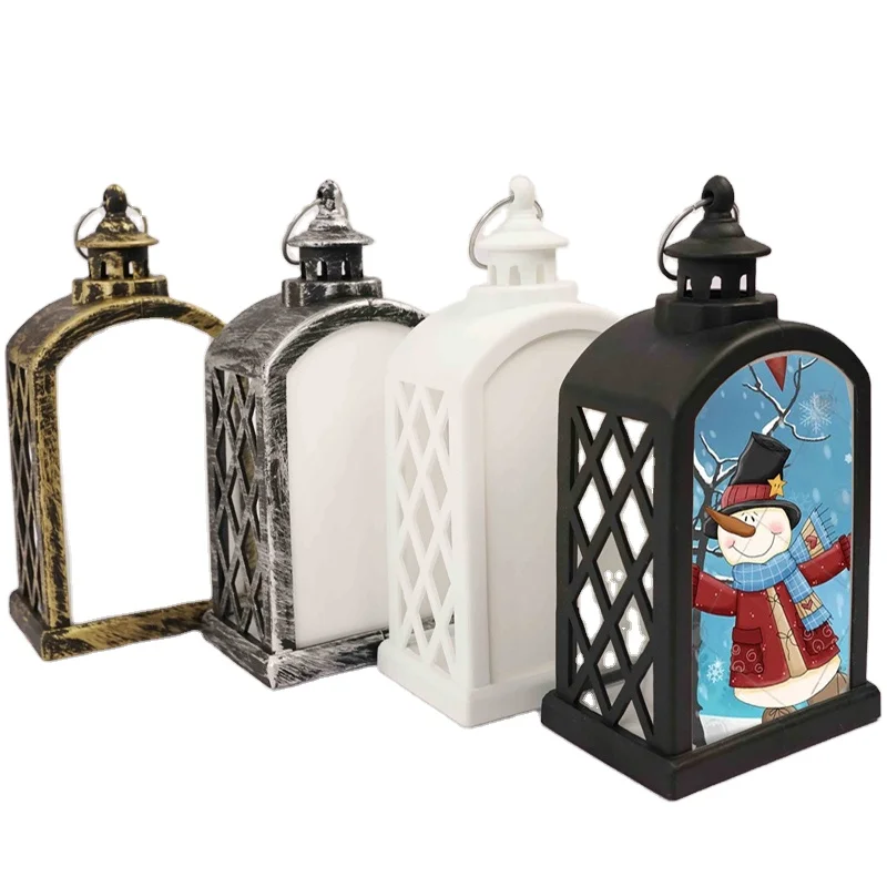 Rectangular Blank Christmas Led Lantern For Sublimation - Buy Lantern ...