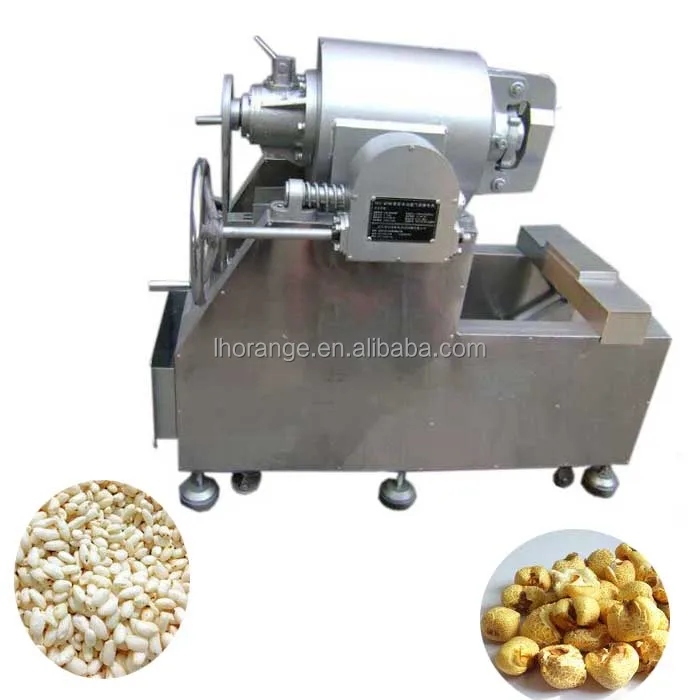 air flow grains puffed rice cannon/wheat rice cake popping puffing ...