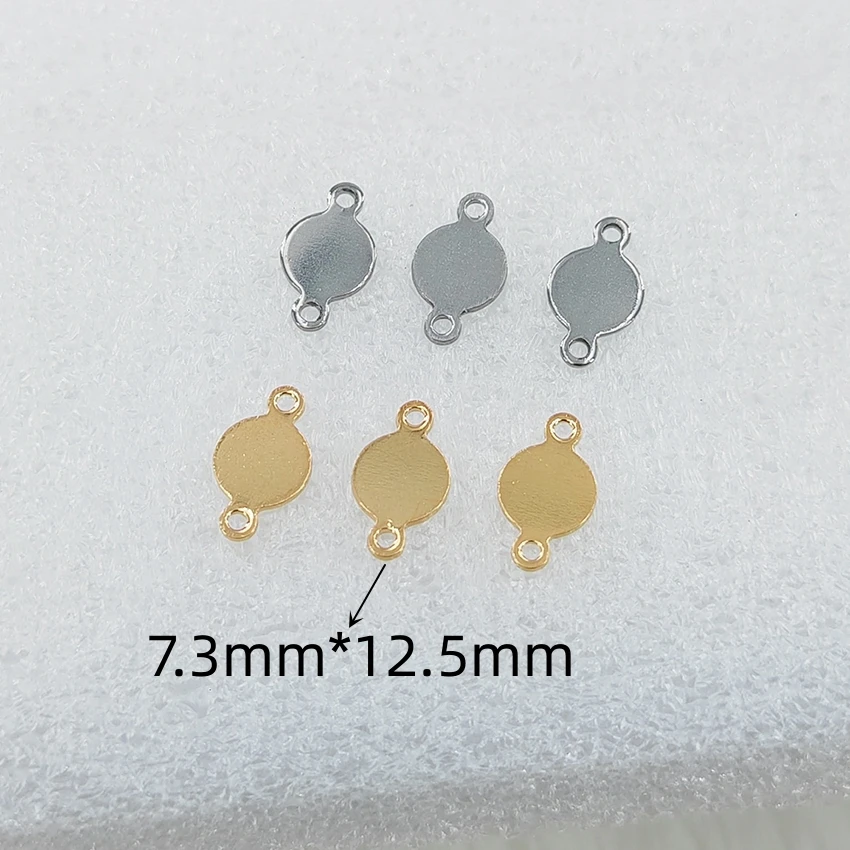 Fine Jewelry Pendants Charms Double Loop Style Cabochon Base Cameo ...