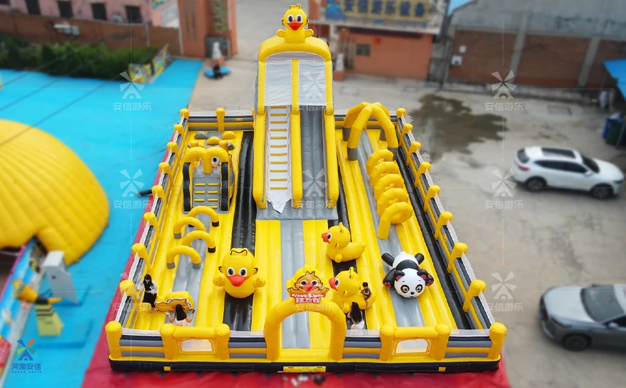 Customized Indoor Game Park Inflatable Playground Equipment Inflatable ...
