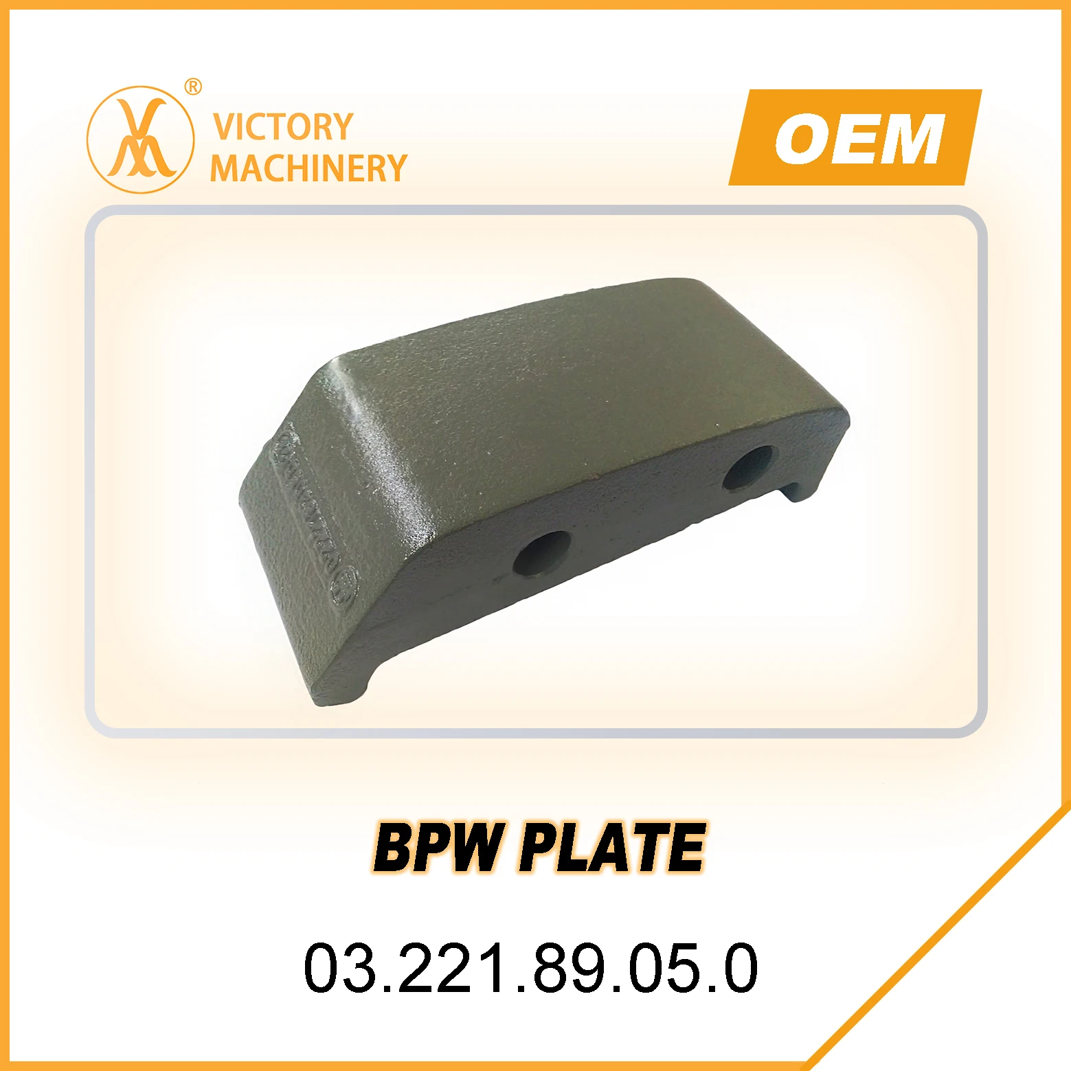 Six Spoke Wheel Hub for BPW Trailer Parts Replacement | Durable Iron ...