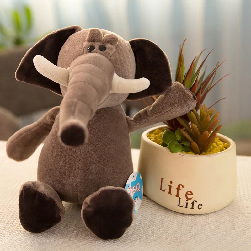 Zoo Stuffed Animals Stuffed Safari Animals Cuddly Soft Jungle Animal ...