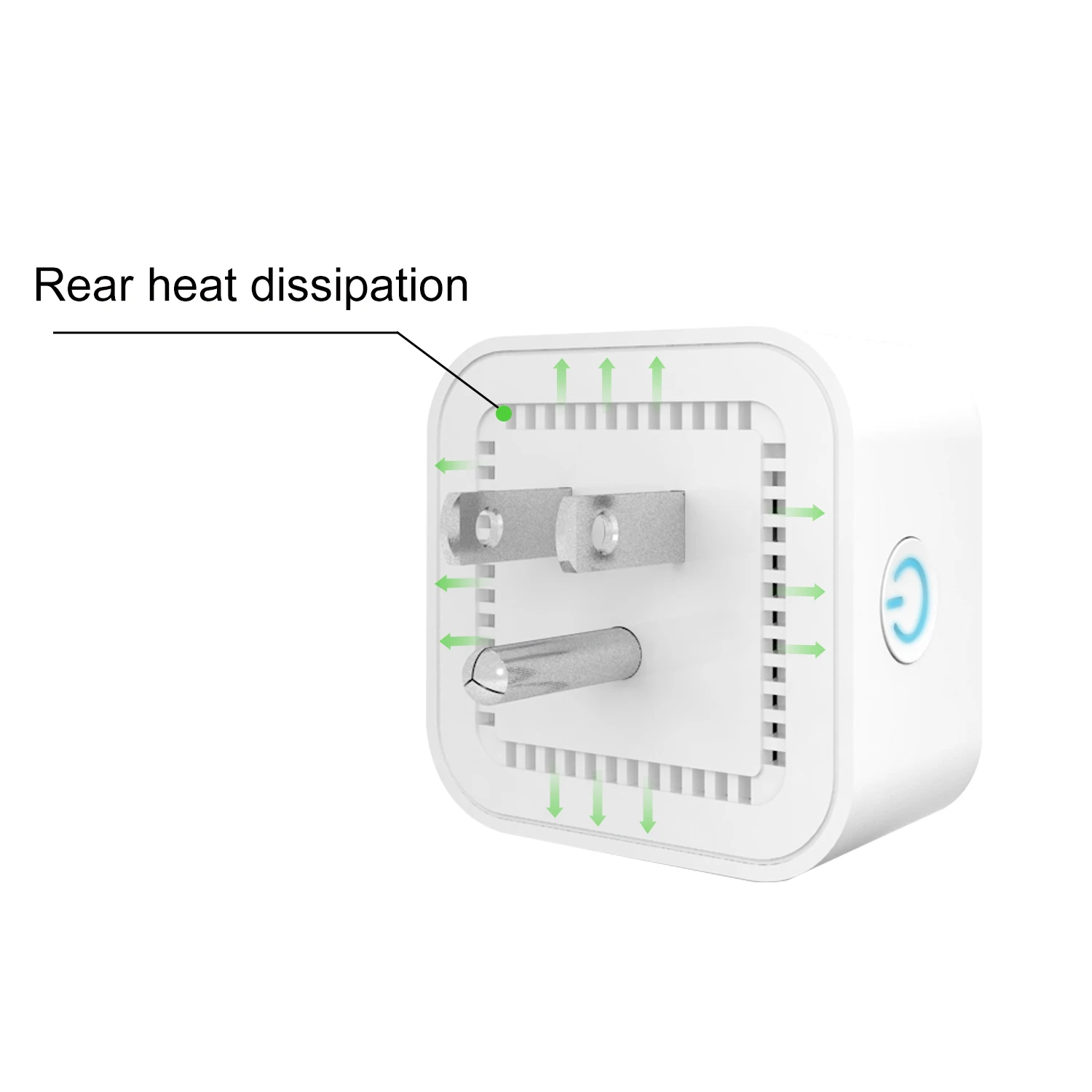 Smart Plug in Dimmer Z-wave Brightness Adjust Timer Socket for Dimmable ...