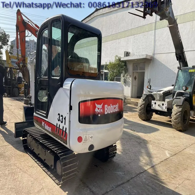 Used Bobcat Excavator/used Bobcat 331 331g 3 Ton Small Crawler Digger ...