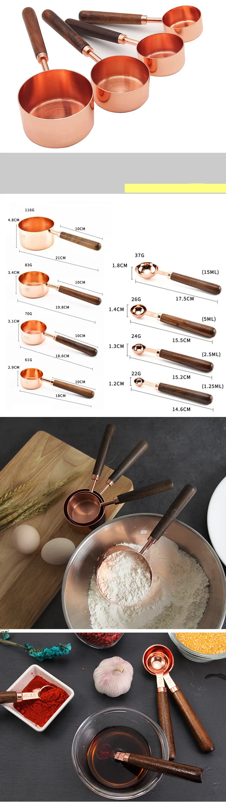 Handle Logo Measuring Cups And Spoons Set Stainless Steel - Buy Logo ...