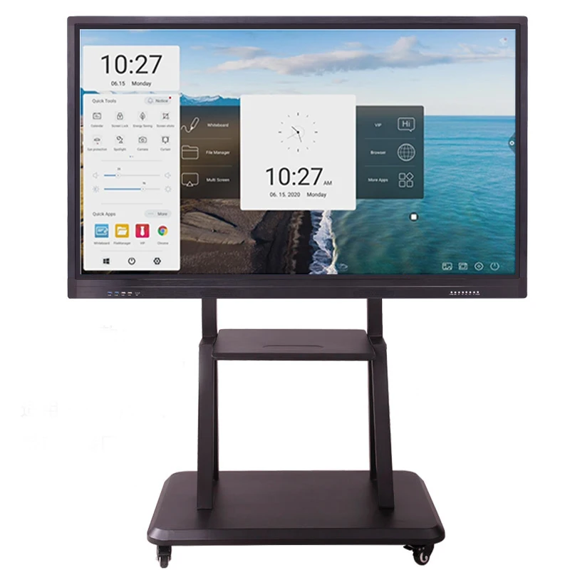 Small 55inch Dual System Wireless Interactive Electronic Whiteboard ...