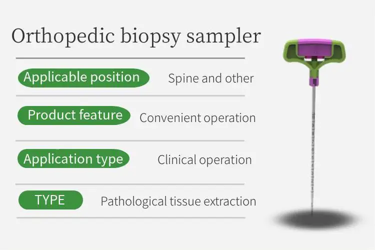 Orthocare Surgical Spinal Bone Biopsy Needle Punch Tool for Orthopedic ...