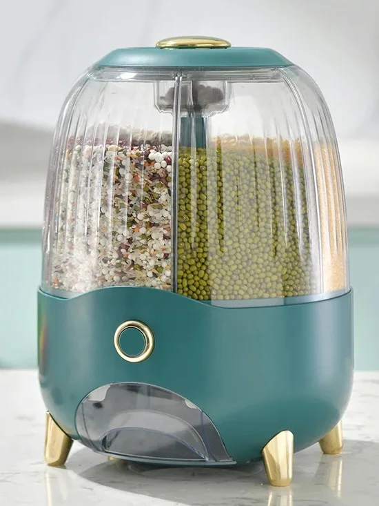 Huante Kitchen Items Lead The Industry Golden Supplier Bin Storage 6 ...