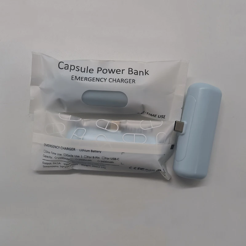 Cheapest 1200mah Disposable Phone Charger - Emergency Power