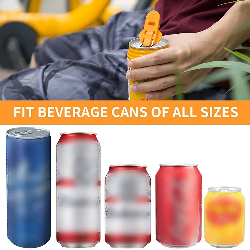 Colorful Premium Plastic Shields - Tab Openers for Can Protection