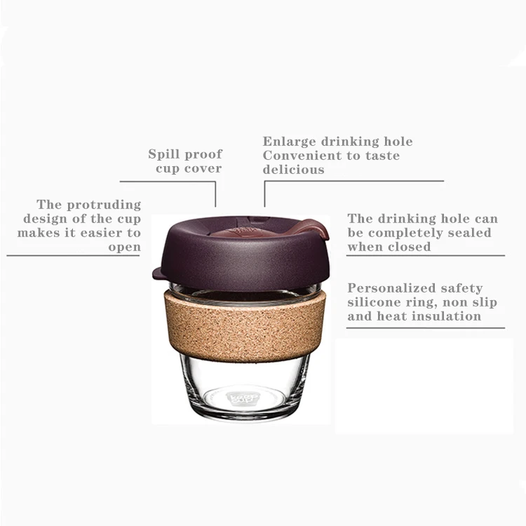 Eco-friendly Reusable Coffee Mugs - Heat Resistant & Stylish