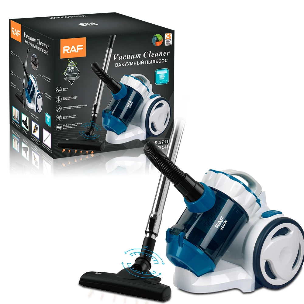 RAF 800W Bagless Cyclone Vacuum Cleaner - Efficient & Versatile