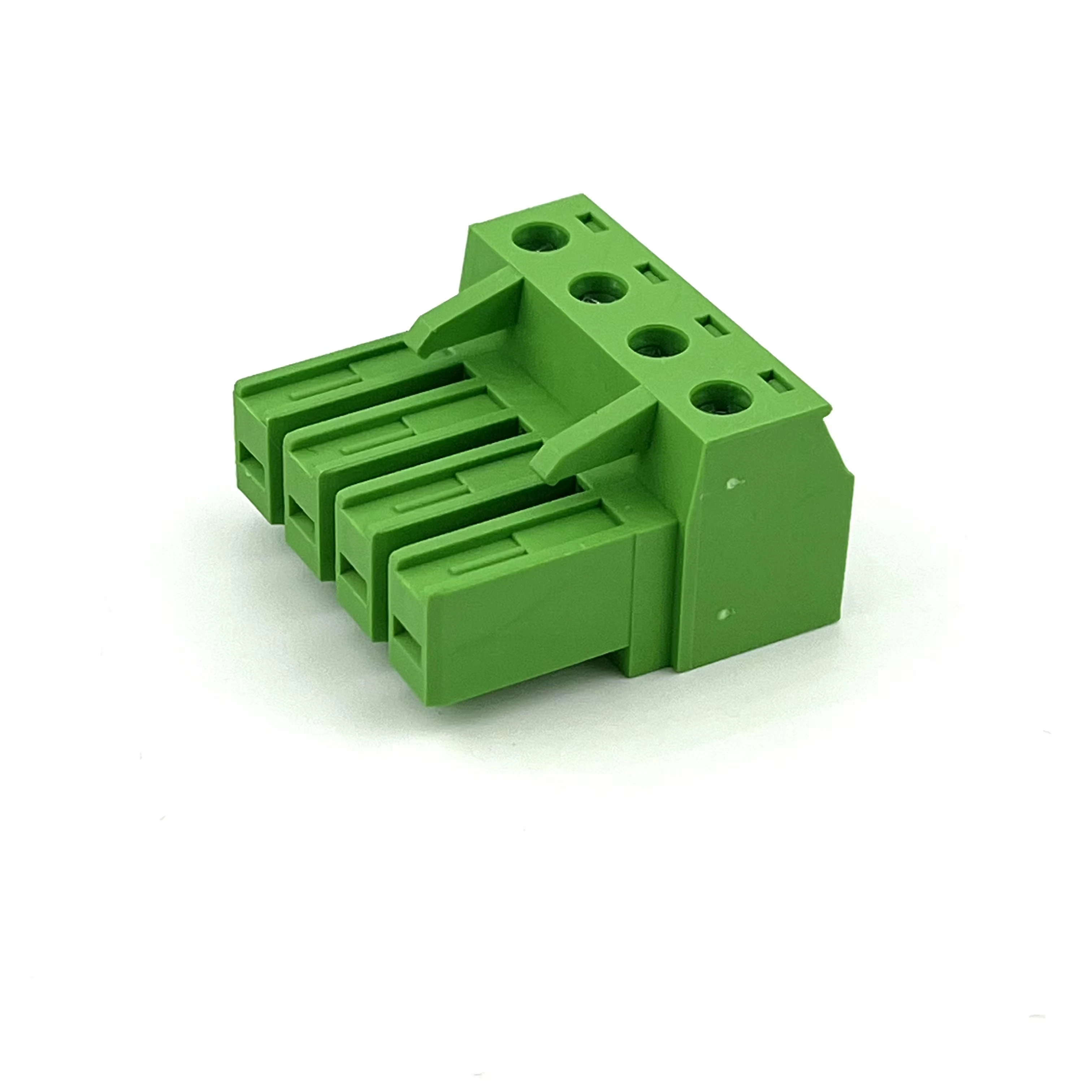 7.62mm Spacing High Current Terminal 4p Terminal Block - Buy 7.62mm ...