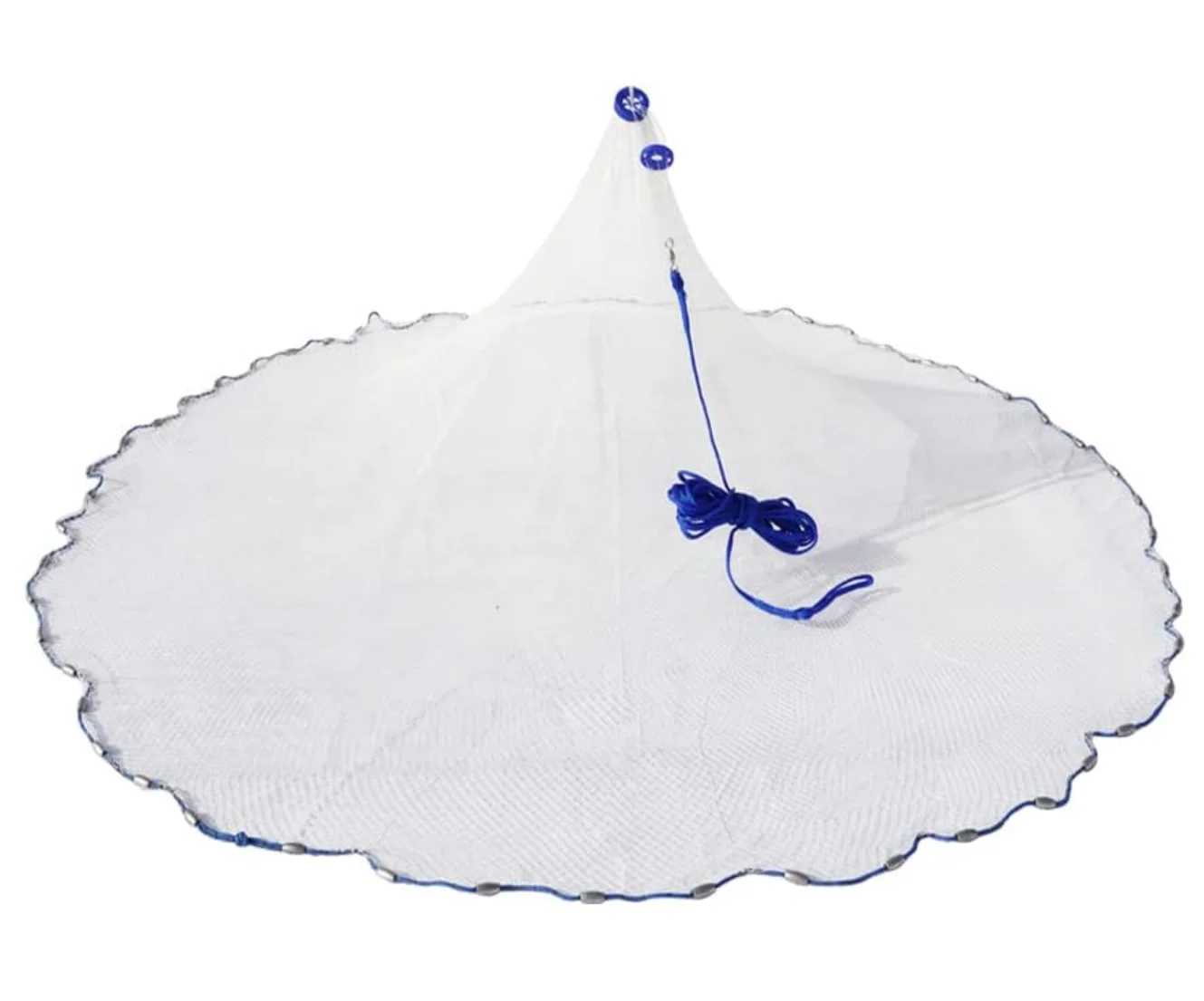 6ft10ft Cast Net American Style Hand Throwing Fishing Net With Zinc ...