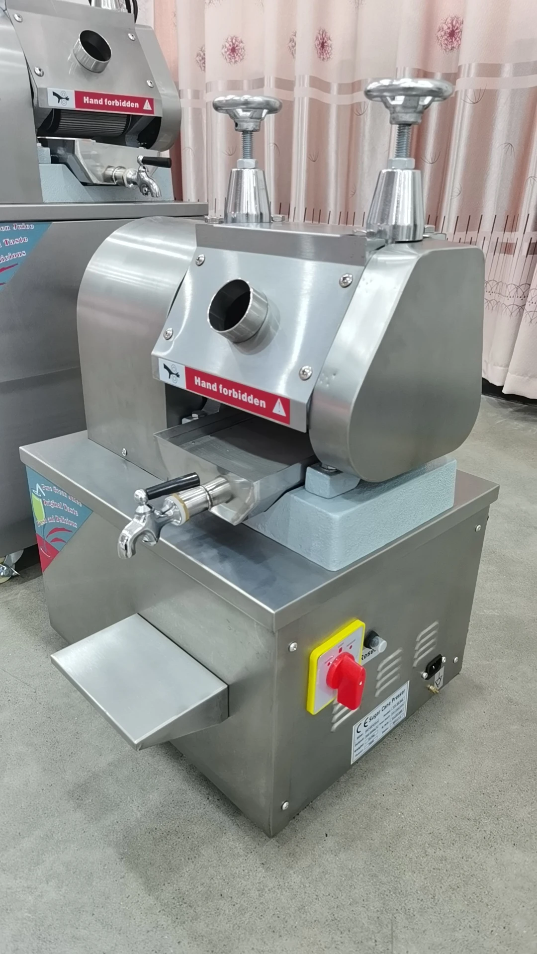 Industrial Commercial Electric Sugar Cane Sugarcane Press Juice Juicer ...