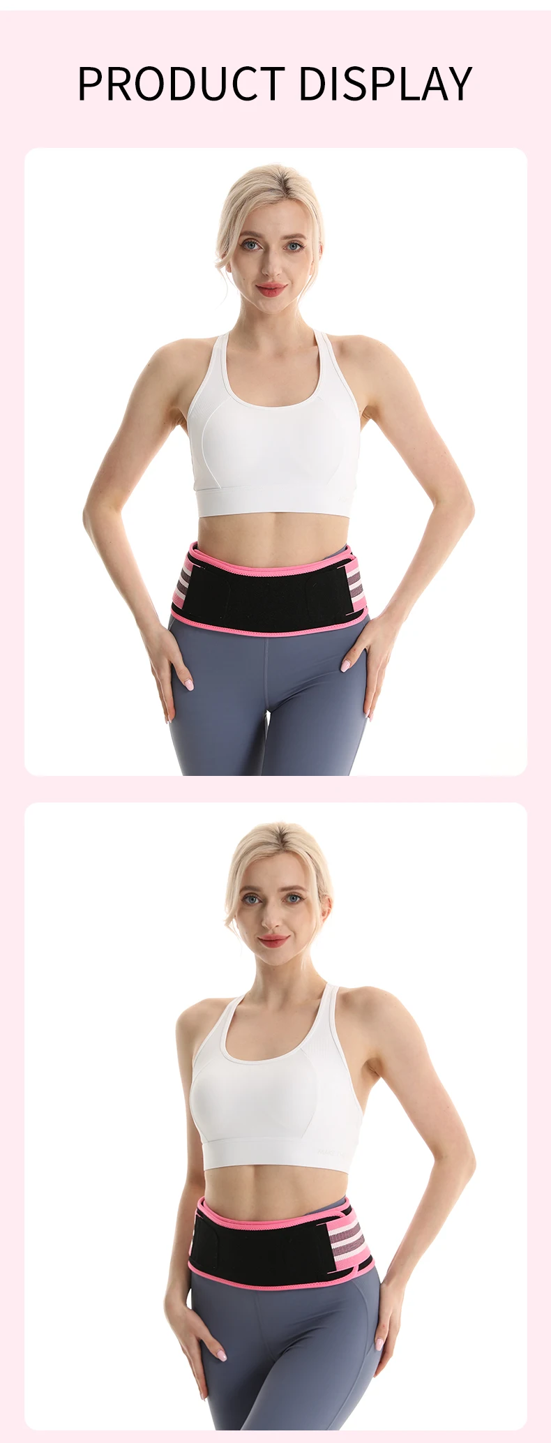 Kopus Adjustable Men Women Sacroiliac Joint Hip Pain Relief Band Waist ...