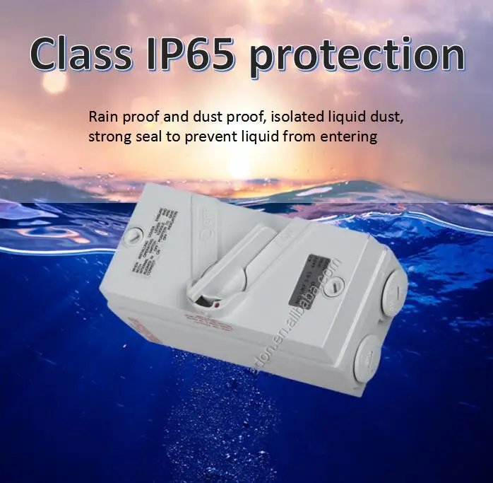 UKF IP65 Isolating Switch - Reliable Waterproof Solution
