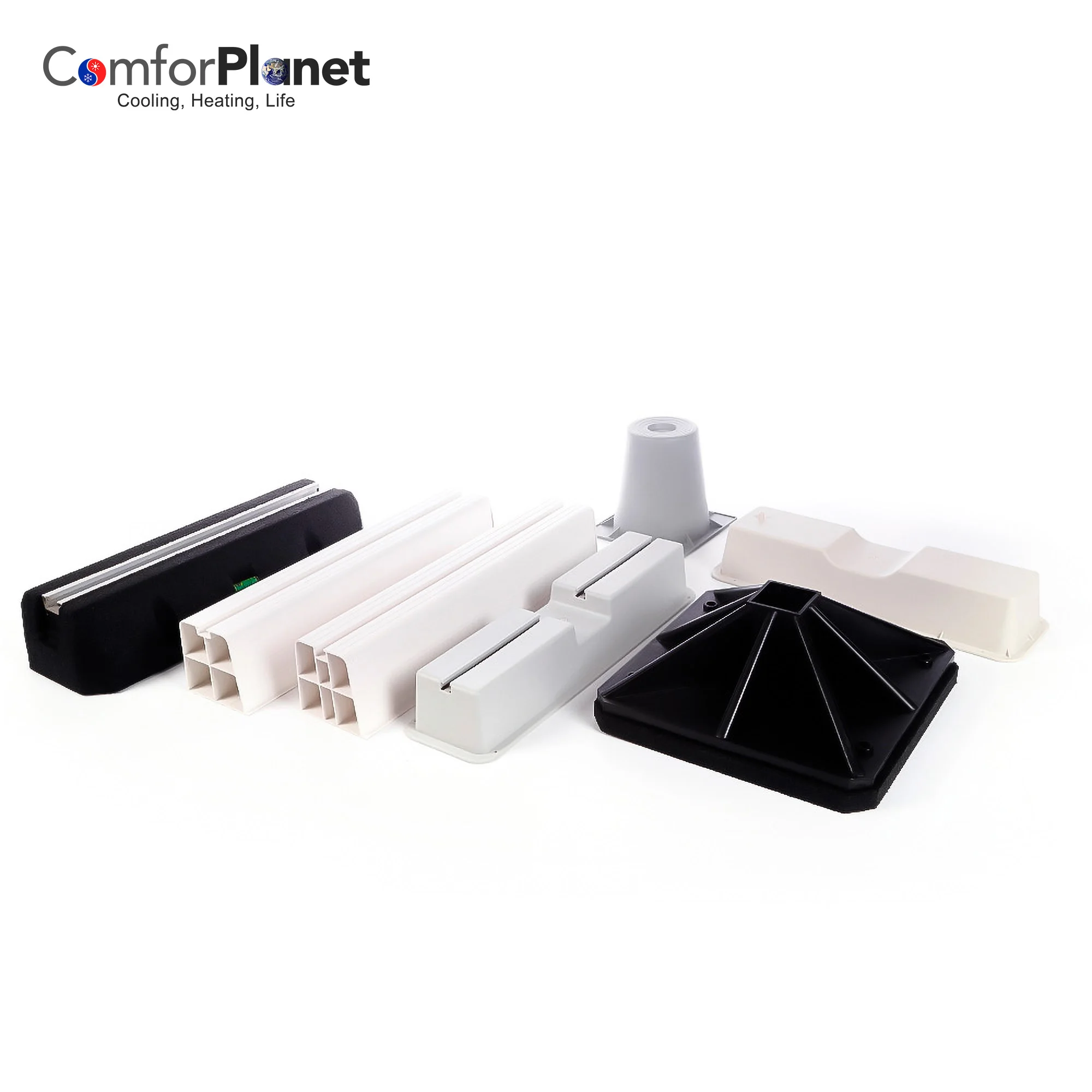 Hvac Plastic Pvc Ac Bracket Condenser Units Air Conditioning Floor ...