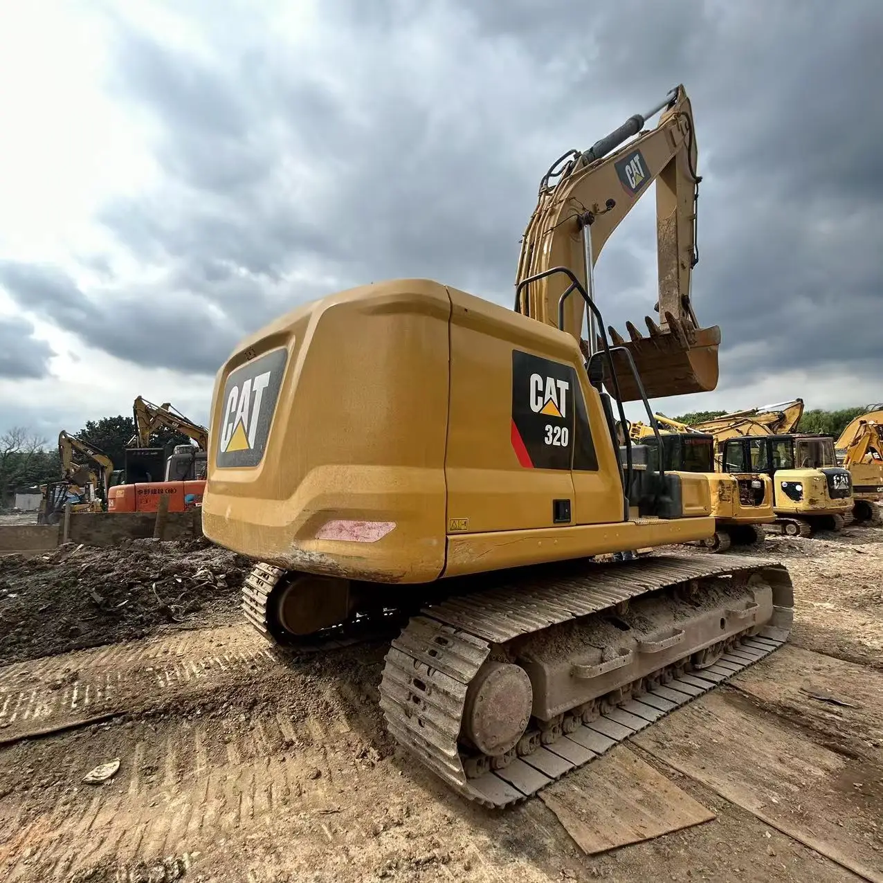 Original Second-hand Cat 320 Hydraulic Excavator Crawler Excavator For ...