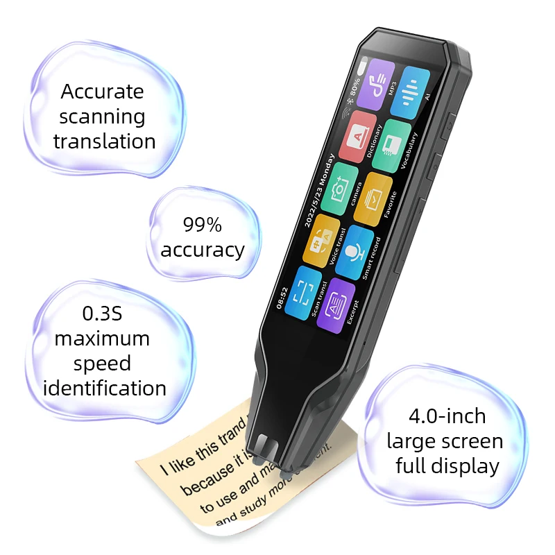Kids Translation Pen Device For Scanning And Translating Texts And ...