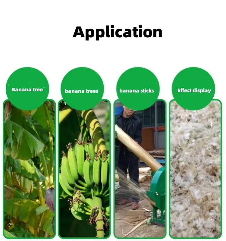 Banana Tree Cutting Machine - Efficient Shredder Solutions