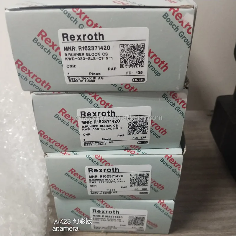 Original Rexroth Linear Guide Rail Block R162371420 R16237142z - Buy ...