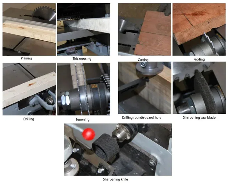 Multi-function Woodworking Multi-purpose Machine Tool Electric Planer ...