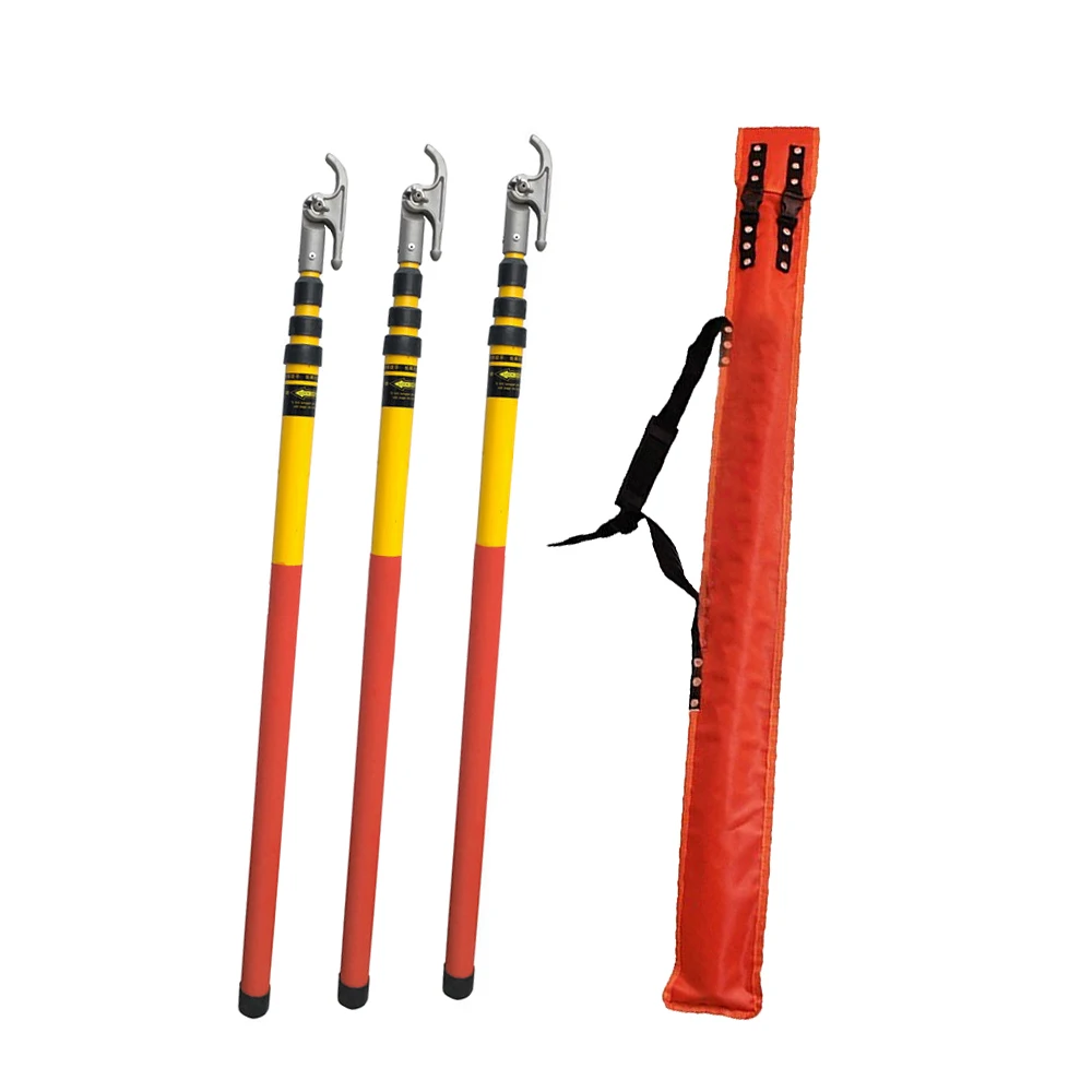 Fiberglass Telescopic Hot Stick Operating Rod Linemen's Tool - Buy ...
