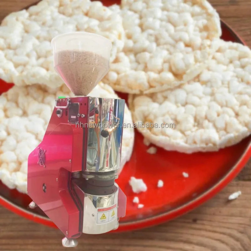 High Quality Automatic Popped Rice Cracker Making Machine Korean Rice ...