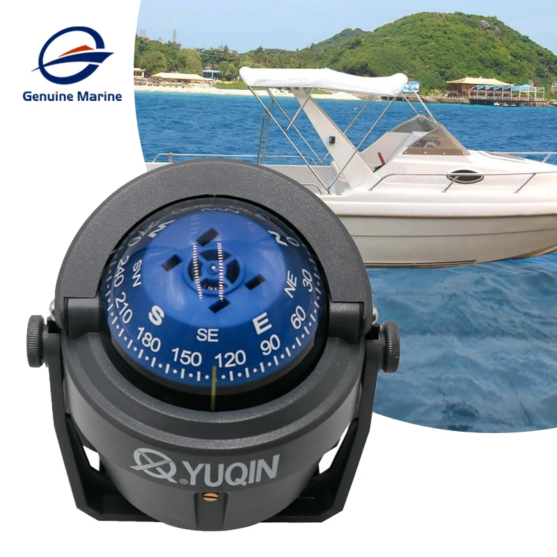 Genuine Marine Navigation Magnetic Compass For Small Boat Yacht Marine ...