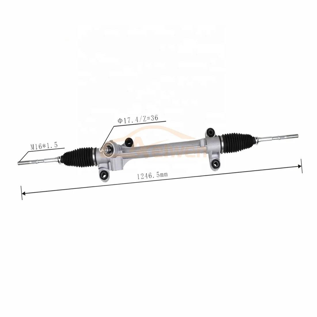 Aelwen LHD Mechanical Steering Rack and Pinion Fit for Toyota Corolla ...