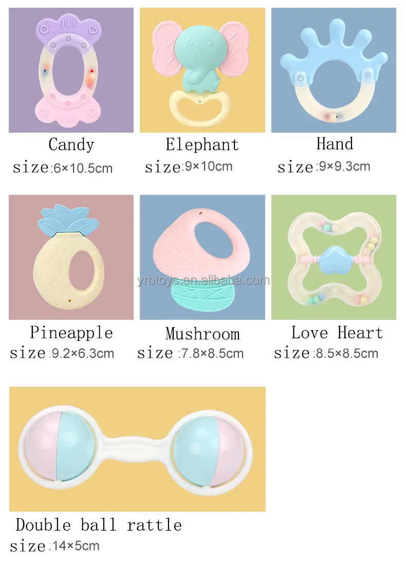 Baby Teethers - Chewable Silicone Teether for Teething Pain