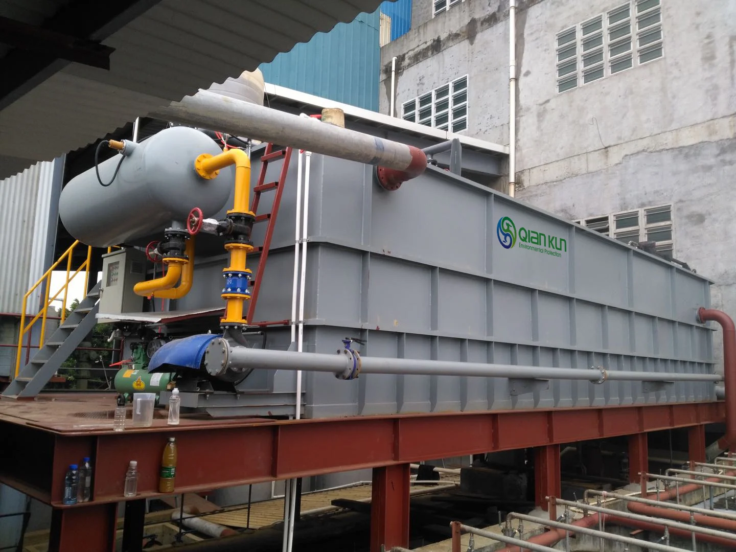 Sewage Treatment Units Landscape Water Purification System Simple ...