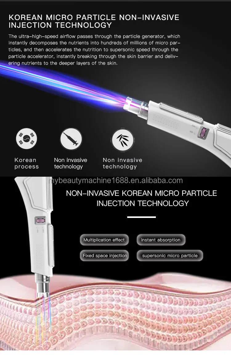 Hot Sale No Needle Whitening Injection Therapy Needle Free Mesotherapy ...