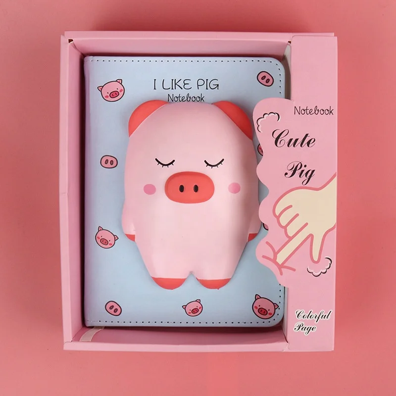 Fast Delivery Hot Selling Cute Fidget Notebook With Squishy Animals ...