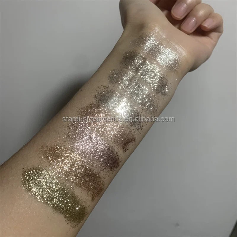 26 High Pigment Formula Foiled Creamy Eyeshadow Easy Blending Pressed ...