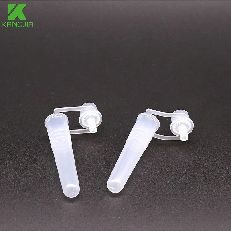 Lab Transparent Sampling Collection Tubes for Diagnostics