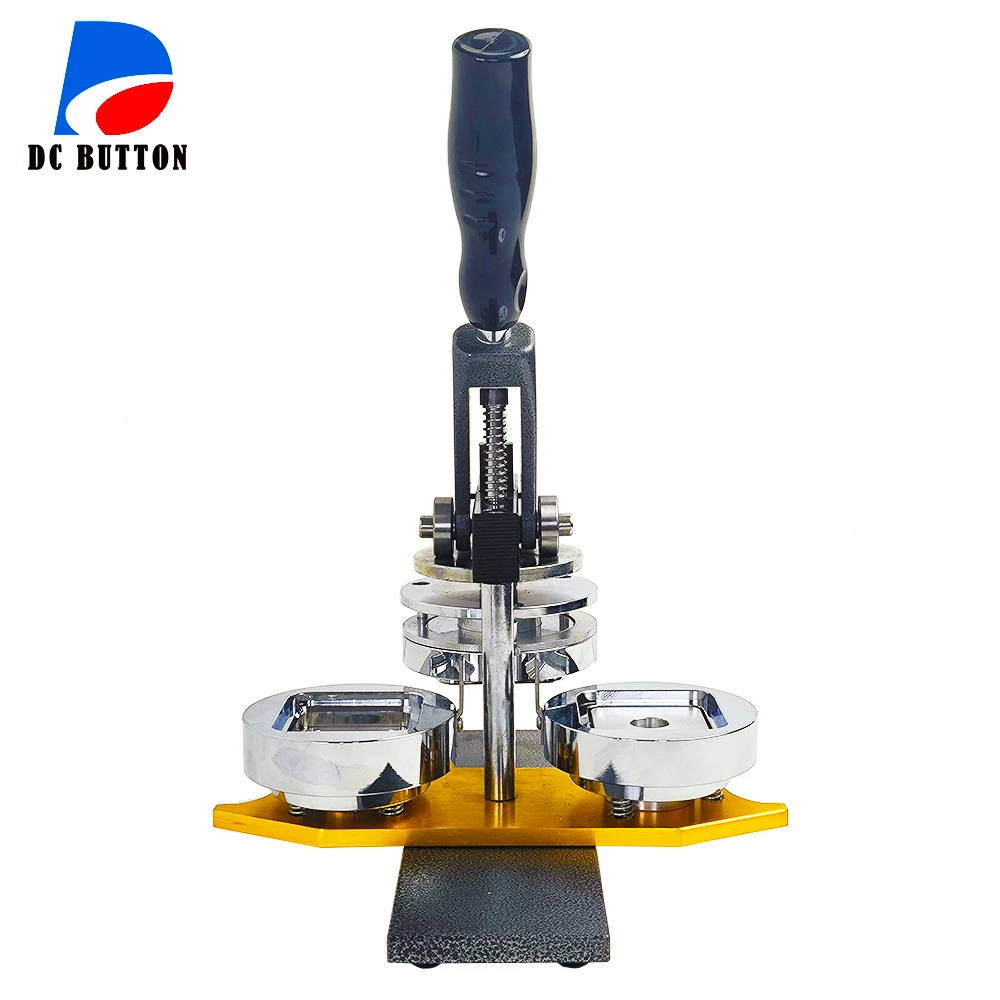 55mm Square Manual Button Badge Machine - DIY Badge Gift