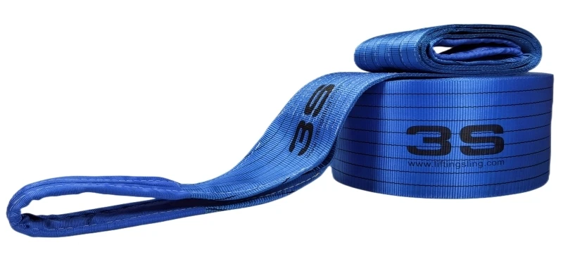 1t ~ 12t Polyester Flat Webbing Sling For Lifting With Tuv Ce Gs ...