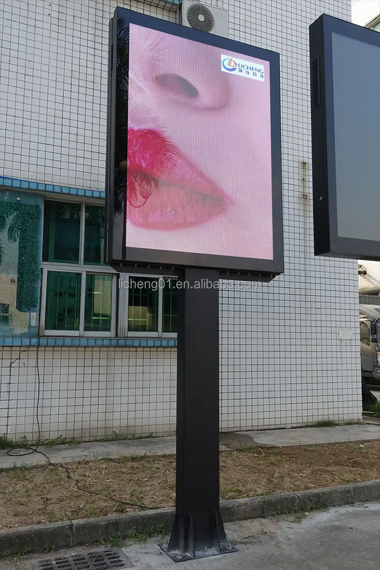 Led Billboard Outdoor Led Advertising Screen 3 To 10 Sqm Street Pole ...